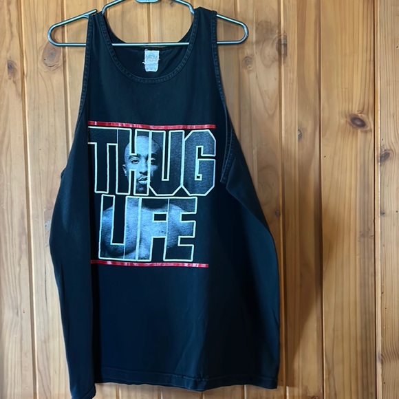 Alstyle | Shirts | Tupac Muscle Tank Top | Poshmark